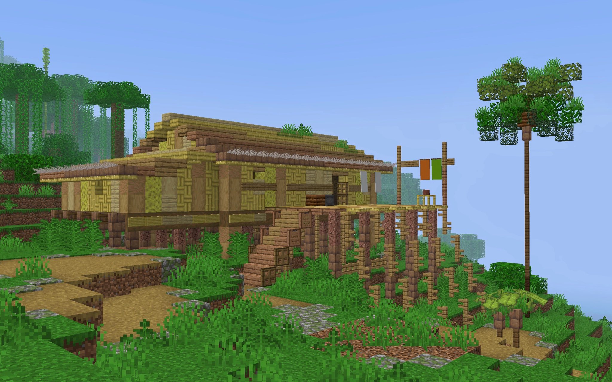 Arbazzu🪷🪸 on Twitter: "Building a traditional house from every country ...