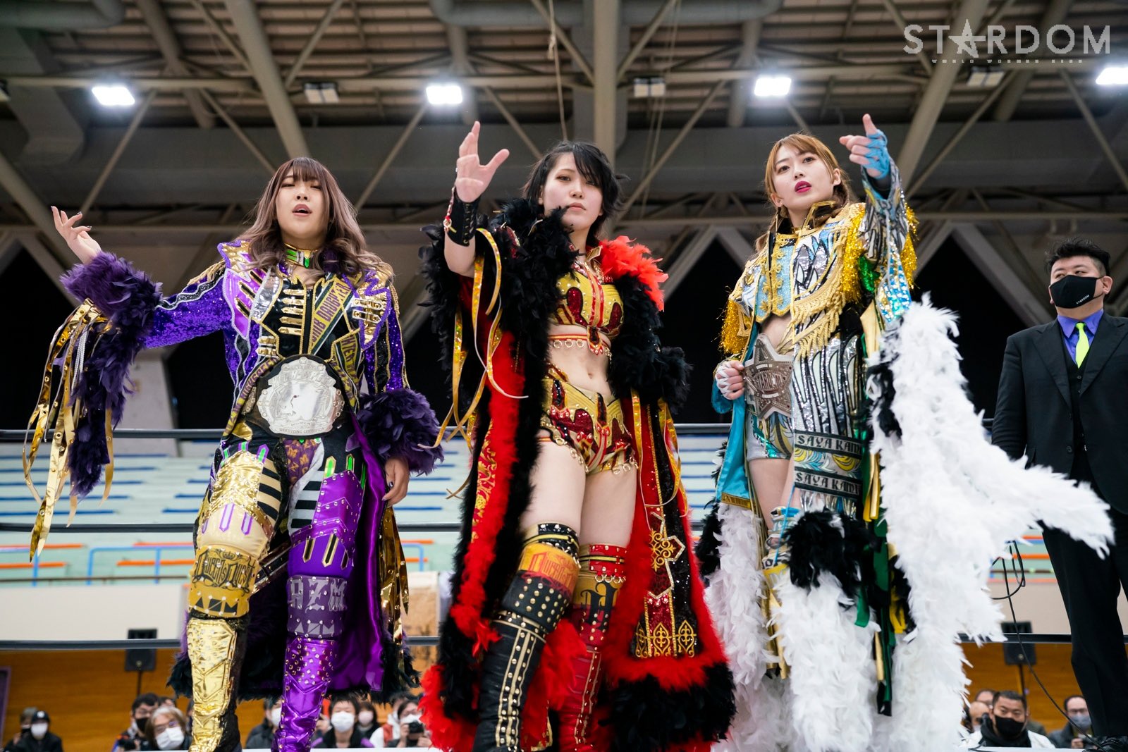 We Are Stardom on Twitter: "February 25 Wakayama STARS vs Queen’s Quest Mayu Iwatani, Hazuki ...