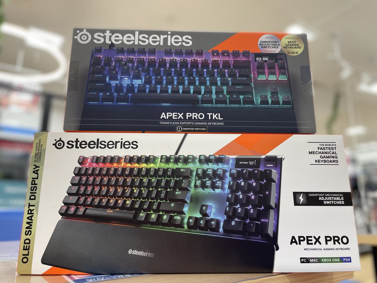 SteelSeries Japan on Twitter: "RT @dospara_oita: 【デバイス紹介】 APEX PRO APEX PRO TKL（2023 ...