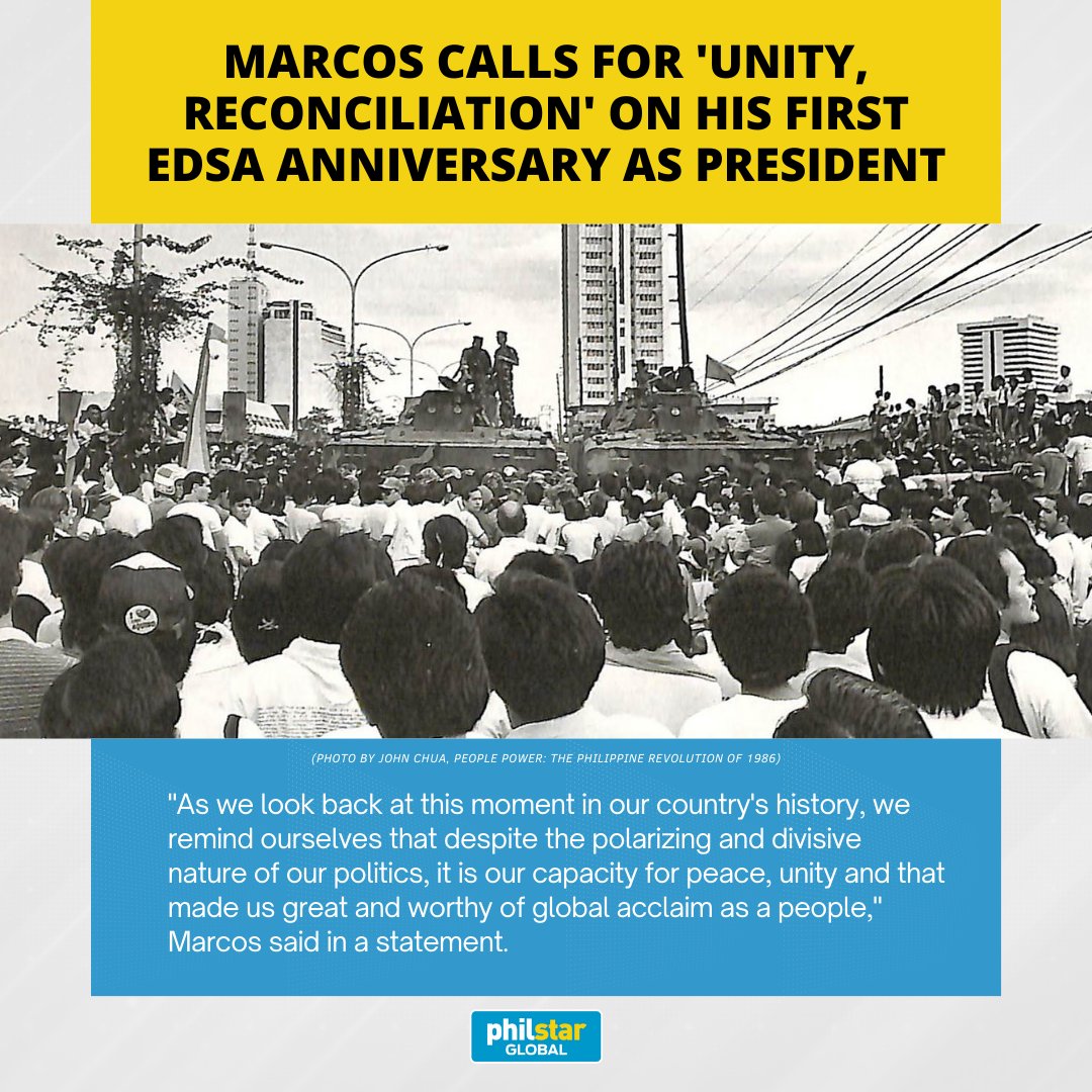 Philstar.com on Twitter: "President Ferdinand Marcos Jr. sent his "warmest greetings" to all ...