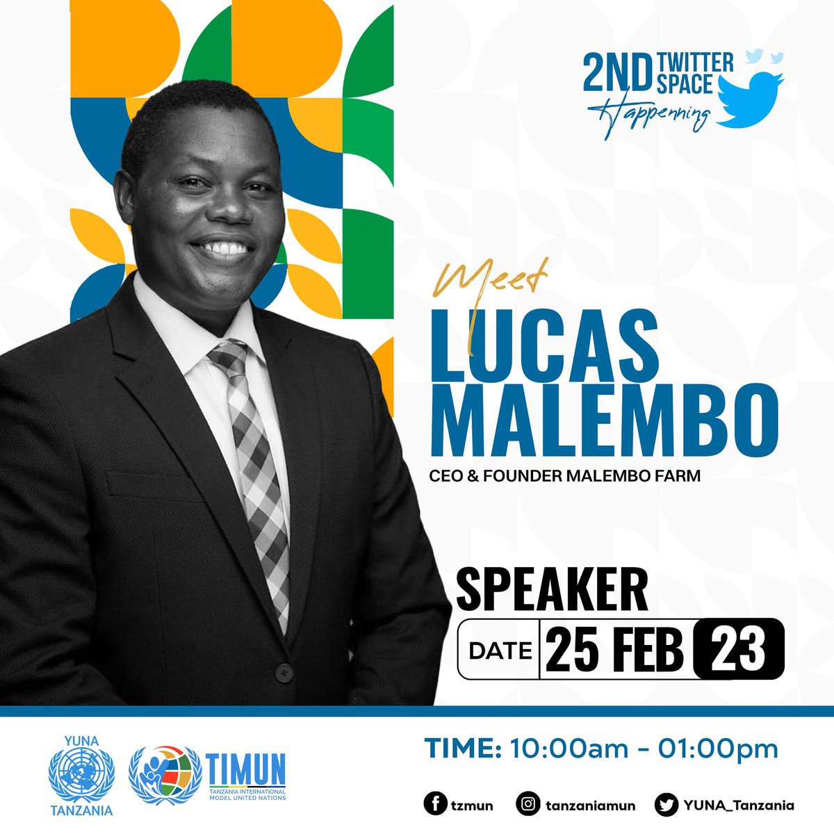 YUNA TANZANIA on Twitter: "Excited to announce that Mr. Lucas Malembo from @MalemboFarm a ...