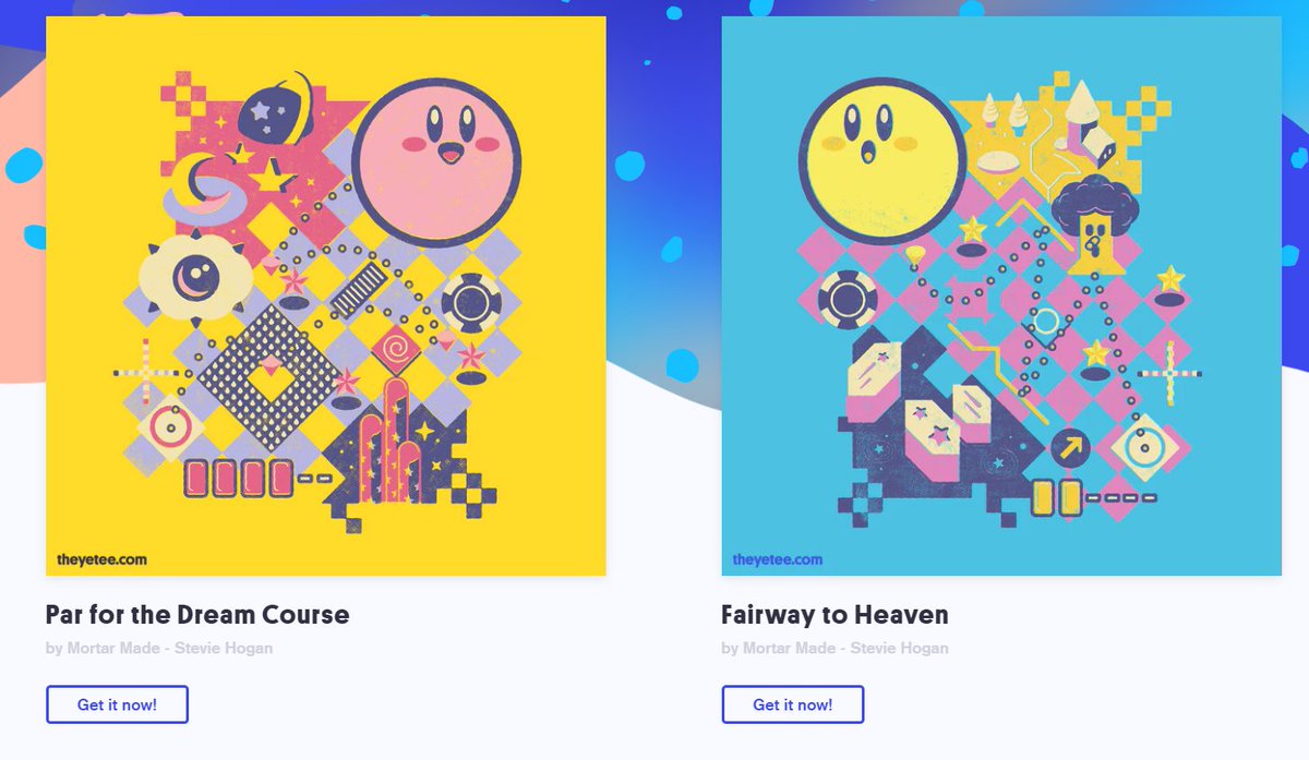 Wario64 on Twitter: "Kirby apparel available at The Yetee http://bit.ly/3xJXcP6 #ad"