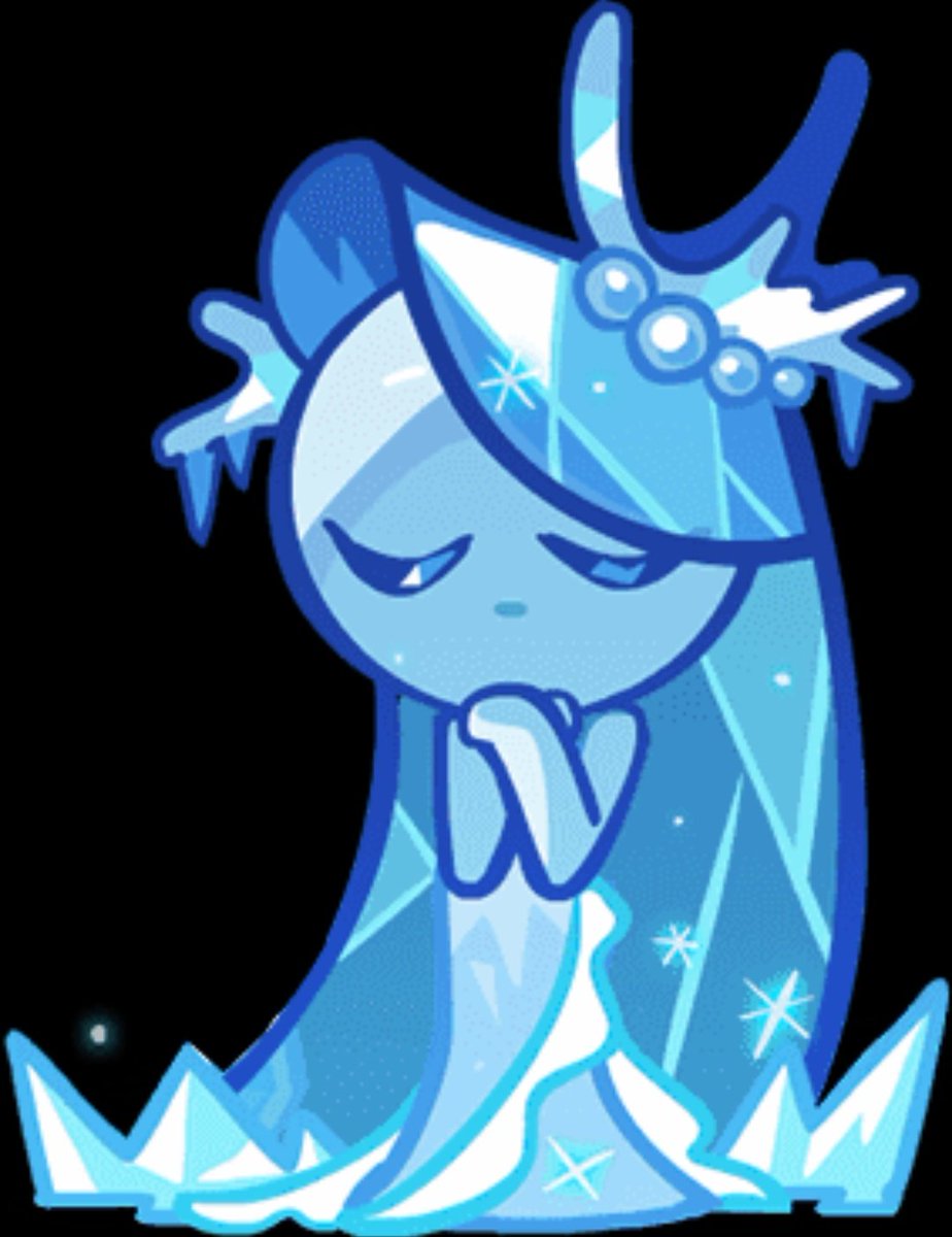 감다솜 On Twitter 얼파탑 배경에 나오는 거대한 조각상은 얼어붙은 바다요정이 맞고 출시되면서 얼어붙어있을 때의 모습은 조금 더 쿠키 형태와 비슷하게 바뀌었지만