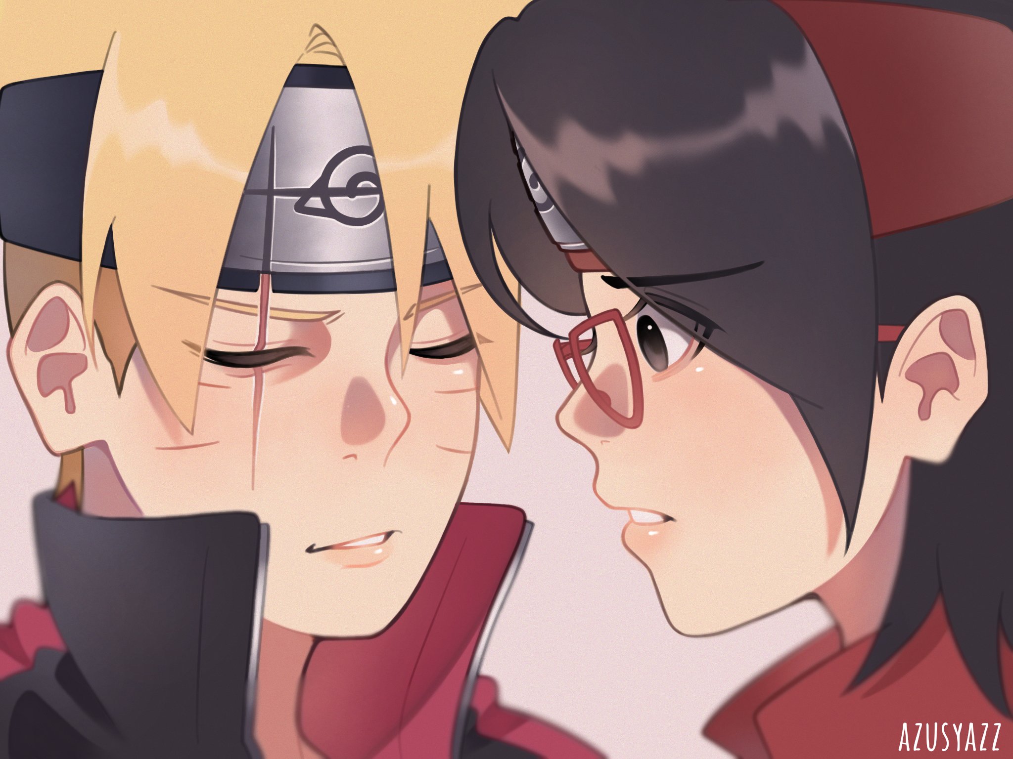 Syazz ☀️ on Twitter: "Eye scar #boruto #borusara https://t.co/UNpRsiisao" / Twitter