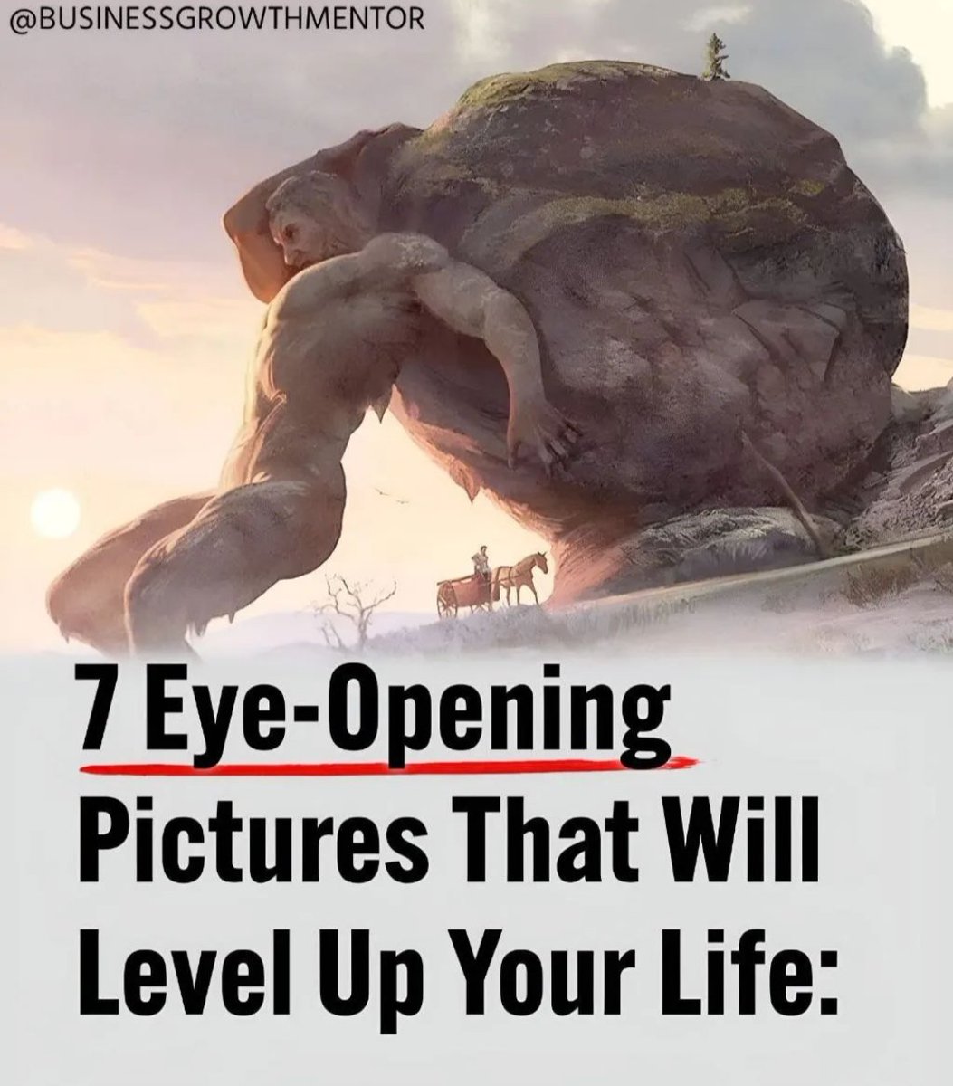 7 Eye-Opening Pictures That Will Level Up Your Life: - Thread from ... 7 Eye-Opening Pictures That Will Level Up Your Life: - Thread from ...