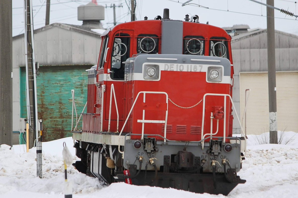 みっちょん on Twitter: "一年前の今日 とんだ災難に見舞われたDE10 1187を撮影していました。"