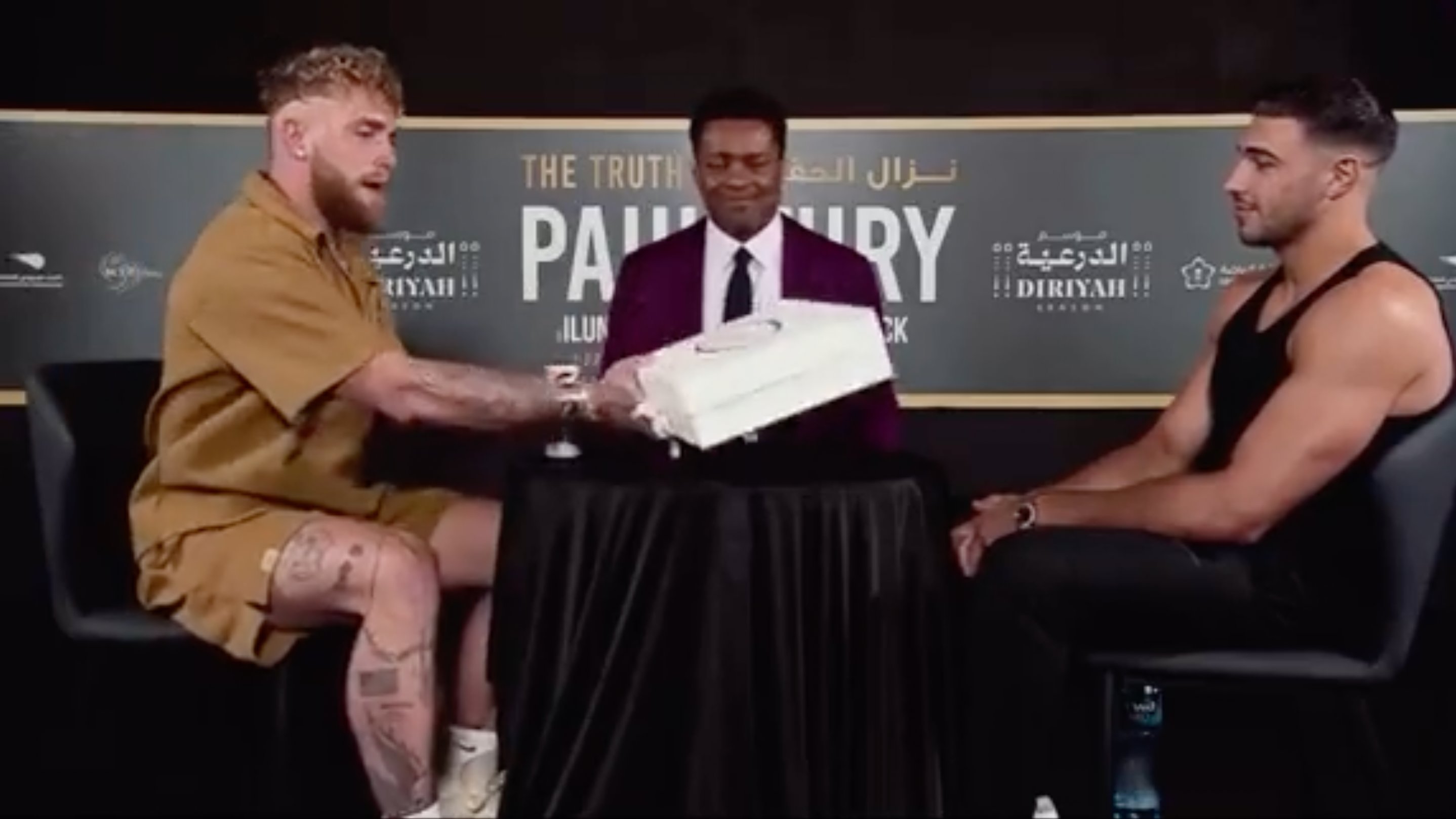 SPORTbible on Twitter: "Jake Paul bought Tommy Fury’s newborn a gift, ahead of their fight this ...