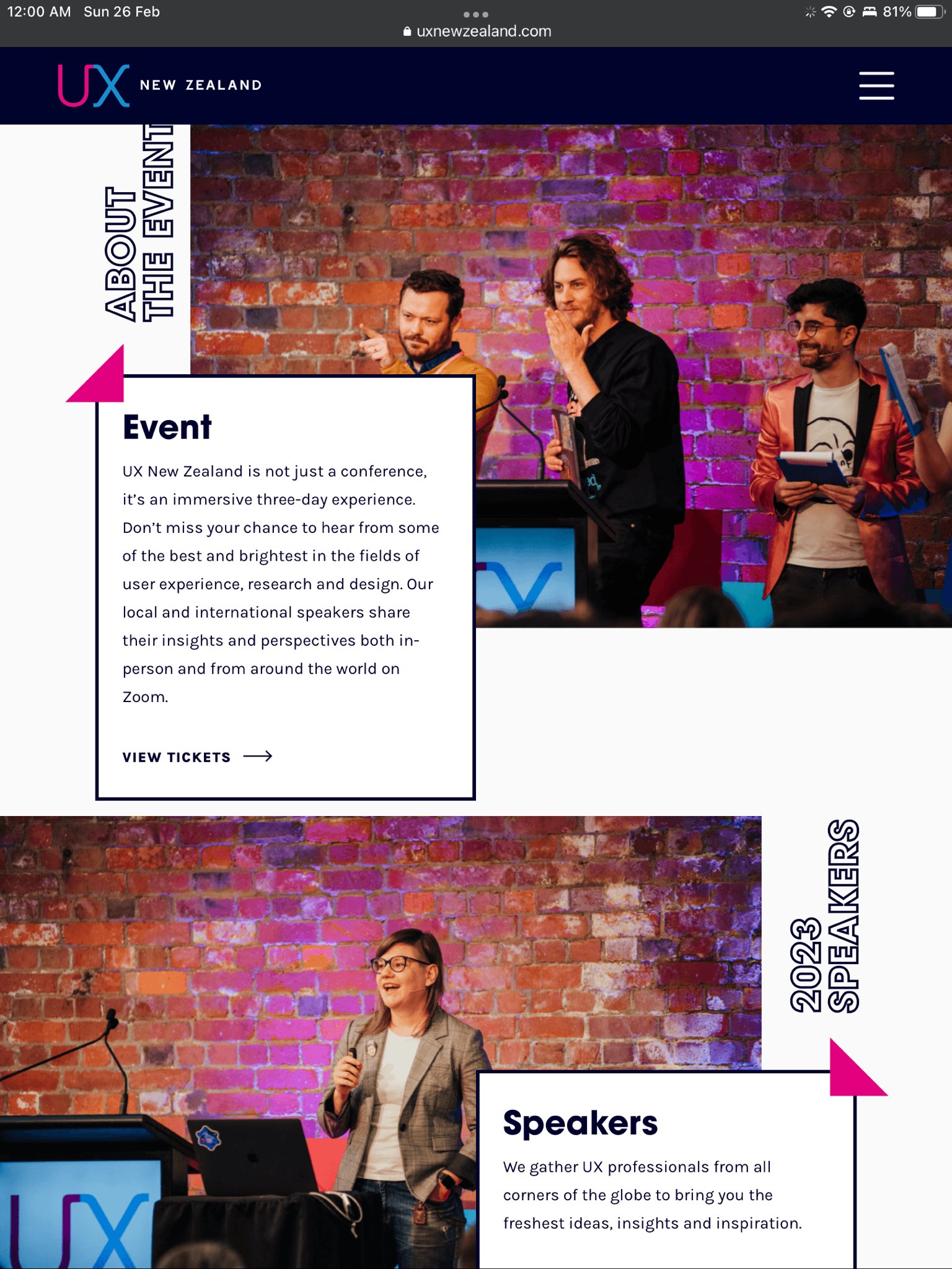 Bear Liu on Twitter: "这次参加由UXNZ大会最惊讶的一个发现，是整个大会的网站和后台都是基于无代码的平台制作的。和一个设计师泡酒馆时，他告诉了我这个“商业秘密 ...