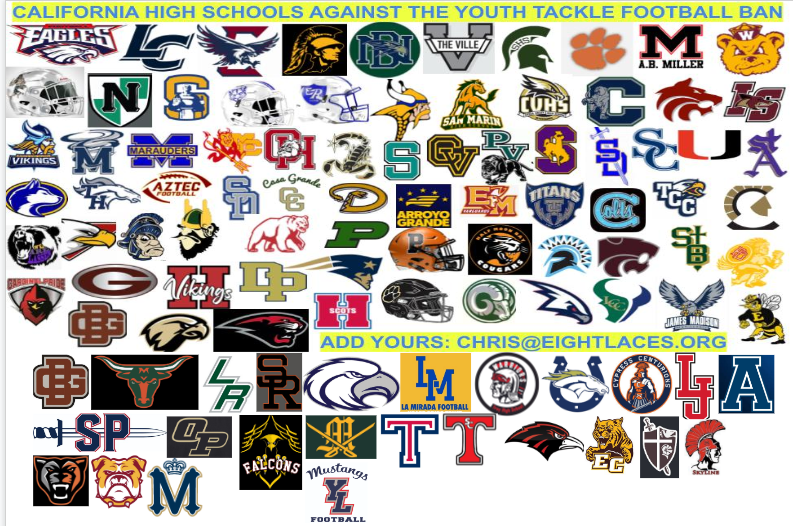 California High School Football Logos