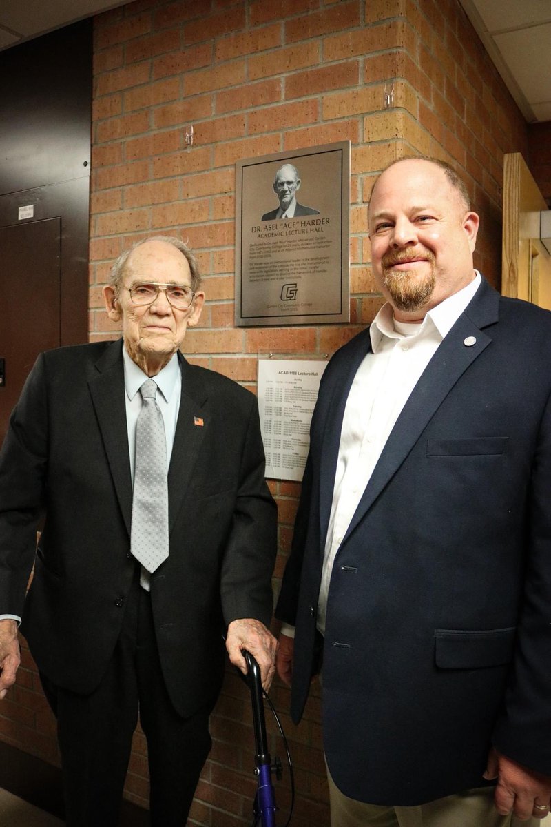GardenCityCC on Twitter: "Today GCCC celebrated the renaming of the Academic Building lecture ...
