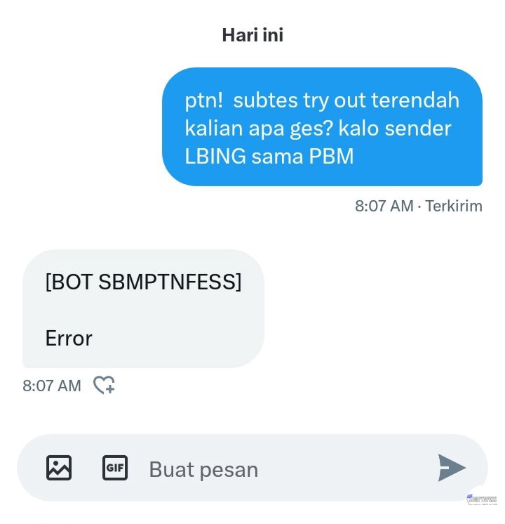 BURUANN CEK PINNED!!— SBMPTNFESS on Twitter: "👨‍🎓 mi ni mal li ma ka ta"