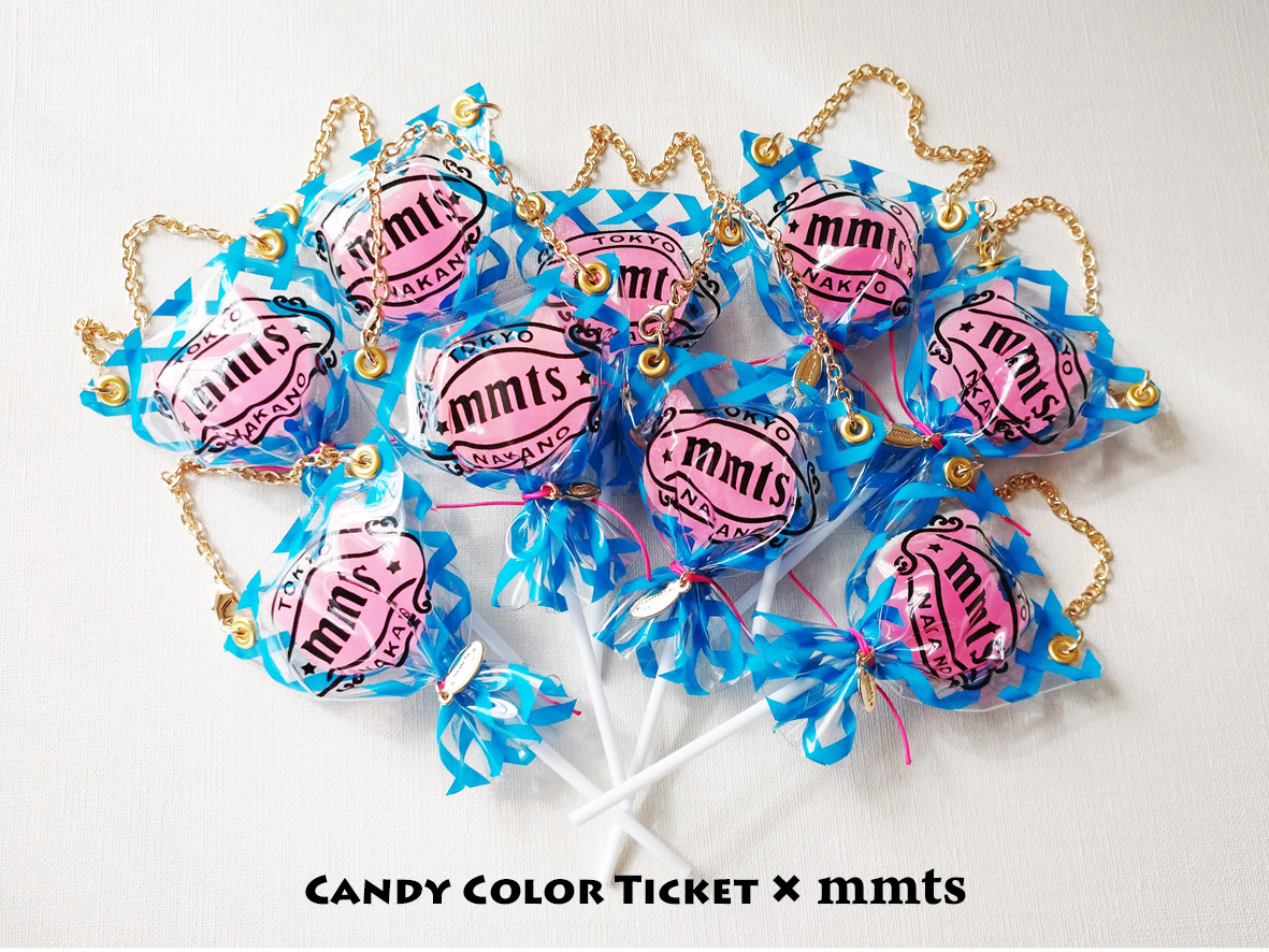 20周年の中川翔子🐈‍⬛🍉🍫 on Twitter: "RT @CANDYCOLORTICKE: mmts CANDY COLOR TICKET × mmts / ロリポップ https ...