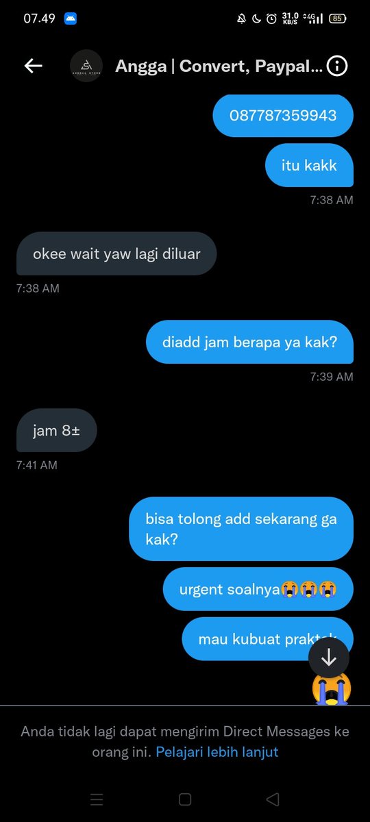 Laura. on Twitter: "RT @xerolfelix: pinjem ht #zonauang #zonajajan #zonaba PENIPU XL AKRAB ...