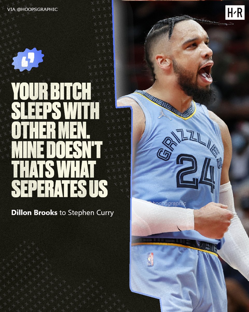 Hoops Graphic On Twitter Dillon Brooks And Stephen Curry Had Some