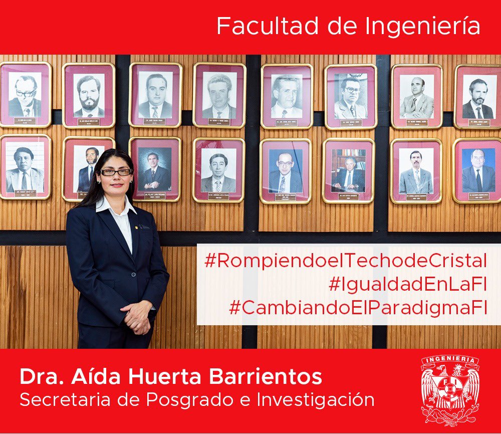 Ingeniería UNAM on Twitter: "La Dra. Aída Huerta Barrientos: primera mujer en ser Secretaria de ...