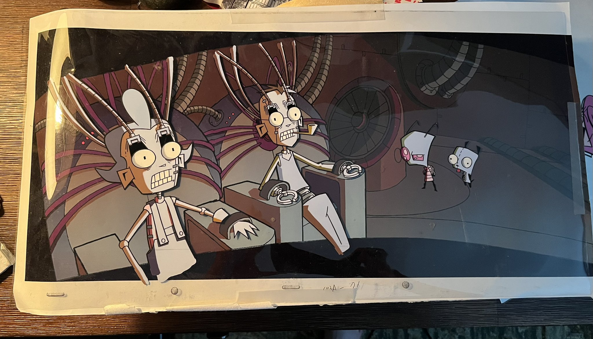 Invader Zim Artwork Hand Invader Zim Creator Explains Why Nick