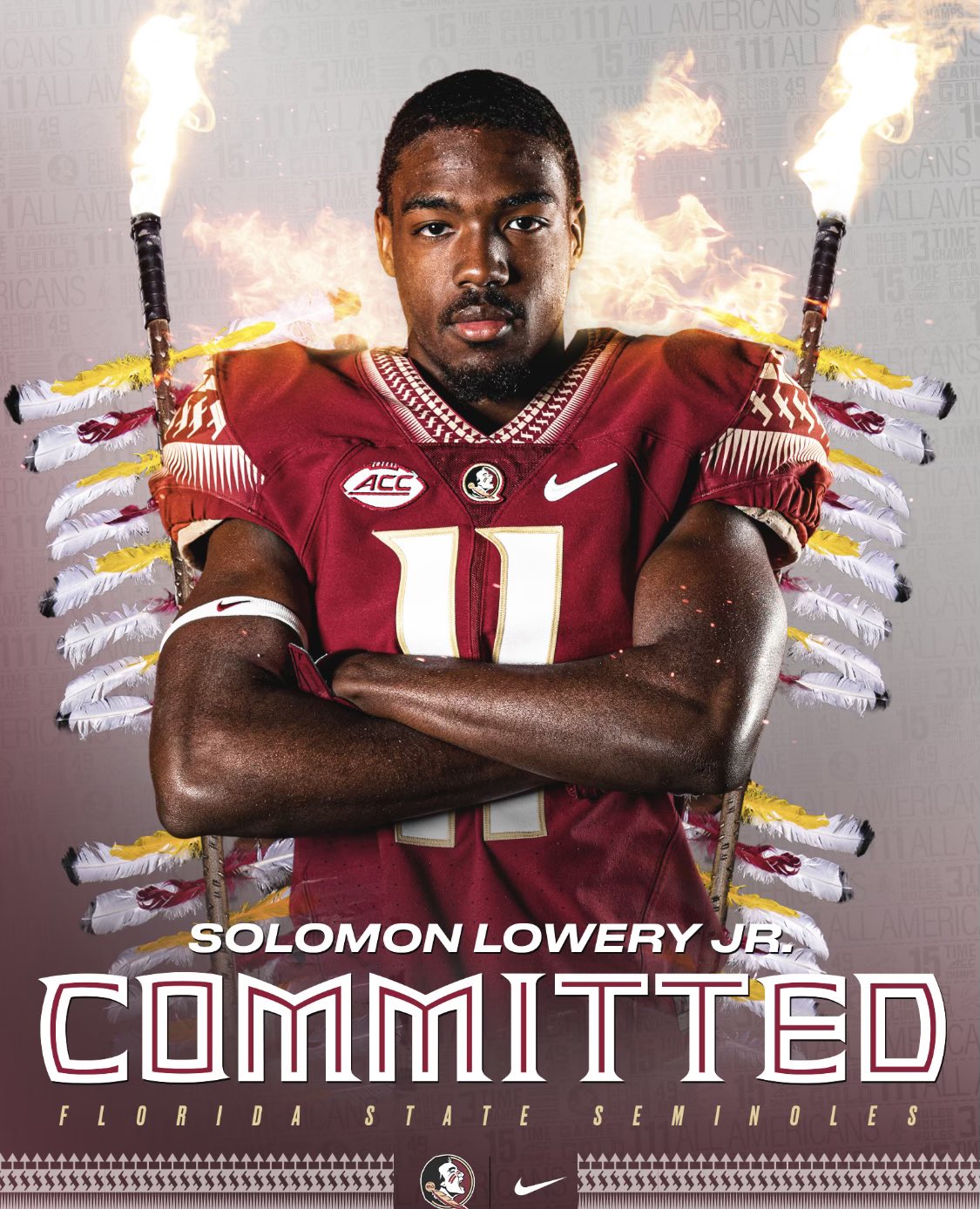 Solomon Lowery Jr. on Twitter: "100% COMMITED #GoNoles #23tribe @Coach_Norvell @ChuckCantor ...