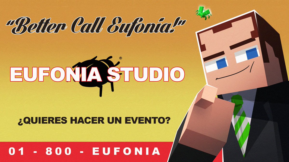 Eufonia Studio on Twitter: "¿QUIERES HACER UN EVENTO EN MINECRAFT? ¡Mejor llama a EUFONIA! 🪲 ...