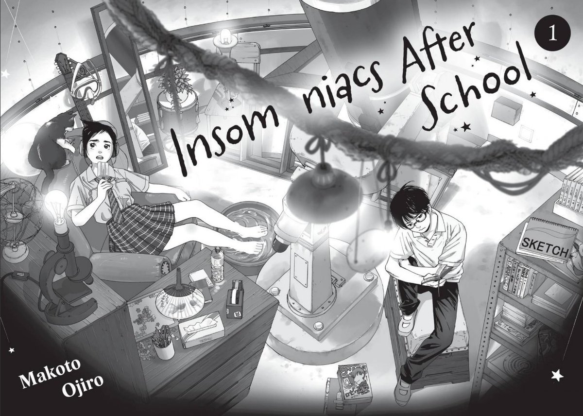 TheOASG on Twitter: "A free preview of Makoto Ojiro's Insomniacs After ...