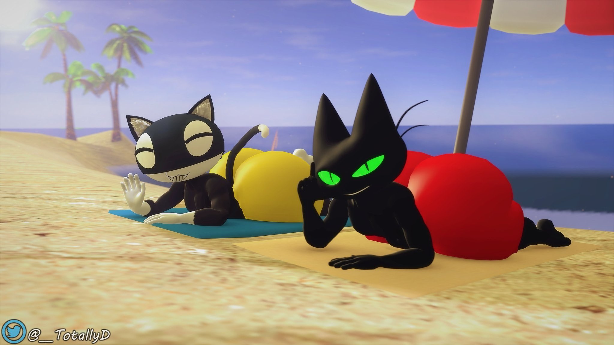 𝐌𝐨𝐫𝐠𝐚𝐧𝐚.&.𝐌𝐚𝐨 𝐌𝐚𝐨༺꧂ on Twitter: "🤍 🤍 🤍 🖤:”Heh…spring just started so me and mao mao decided to ...