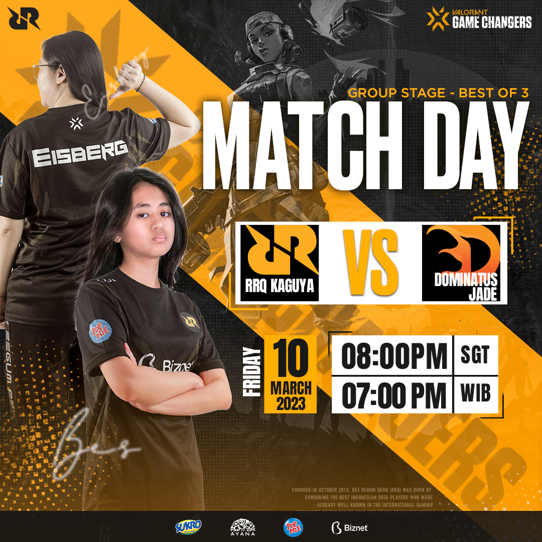 Team RRQ on Twitter: "Today we have our second round match against Dominatus jade.👀 Keep ...