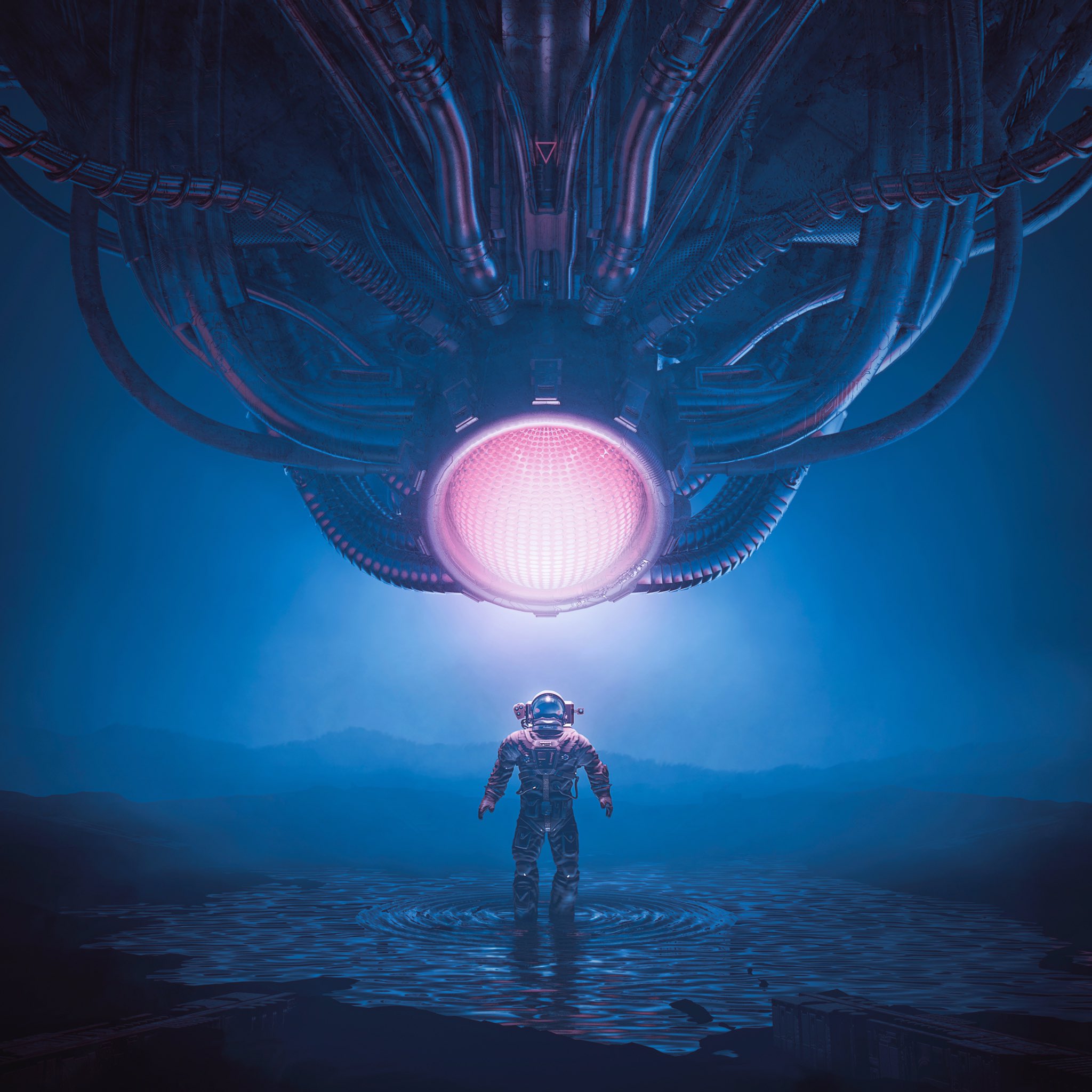 Space Mech Wallpaper