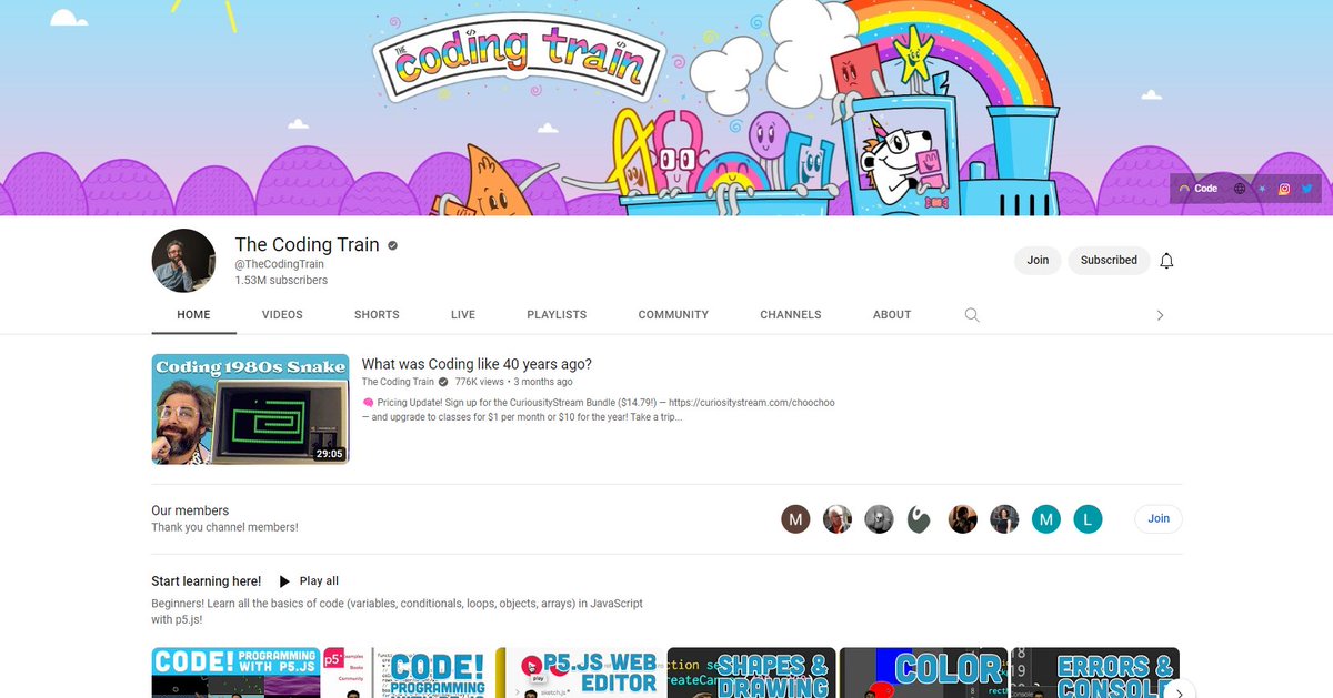 16 YouTube channels to make you a better developer (learn every day ...