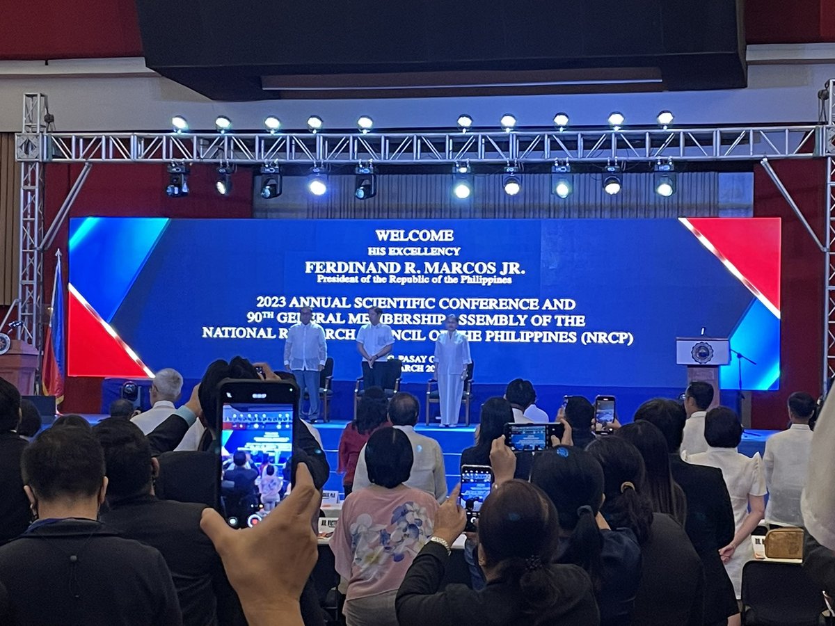 LOOK: President Ferdinand Marcos Jr. is now at the PICC to attend the ...