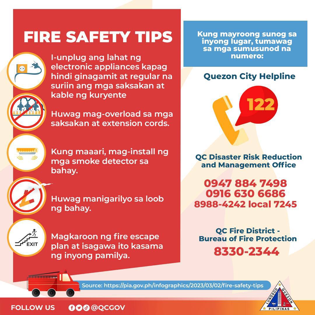 Quezon City Government On Twitter Qcitizens Mag Ingat Sa Sunog 🔥