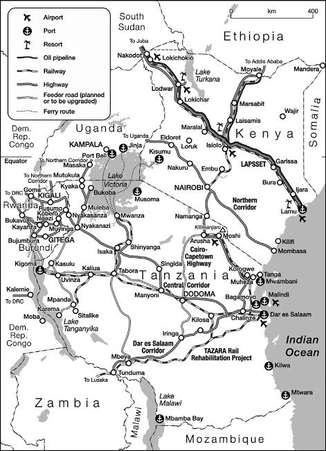 Kenya is a major transport hub, offering an import and export link from ...