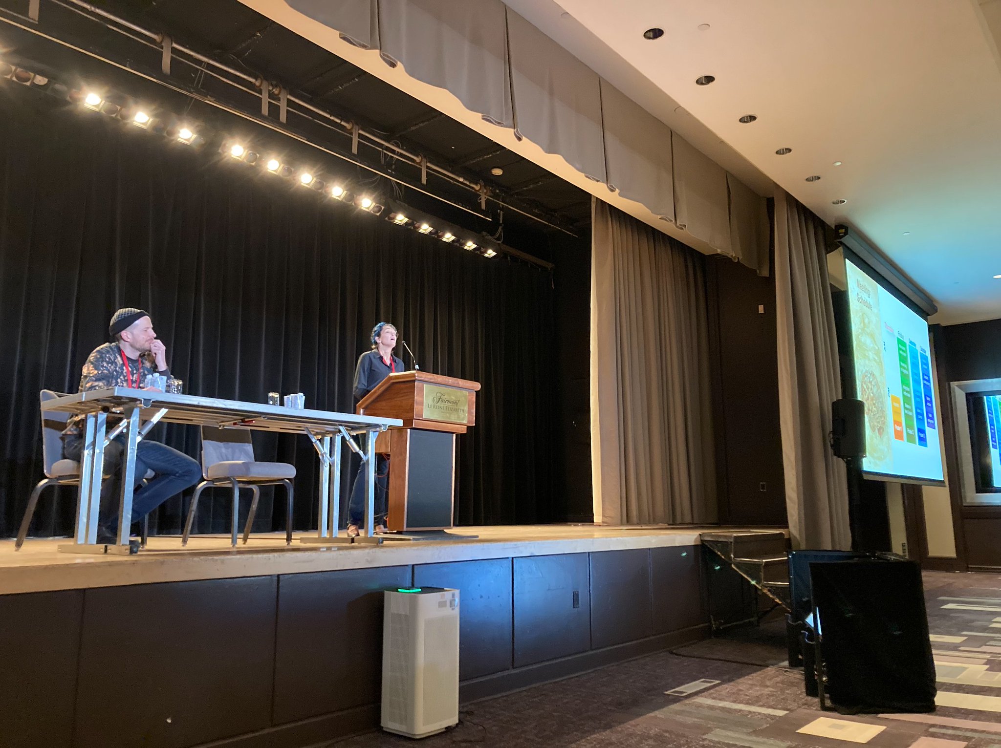 Sabera Talukder on Twitter: "So it begins!! @CosyneMeeting Session 1 started with the 🔥 Program ...