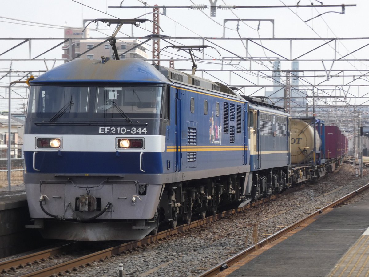 MTY on Twitter: "RT @tommy_picture: 2023/03/10 1071レ EF210-131[岡]＋コキ 1073レ EF210-18[岡]＋コキ 吹田 ...