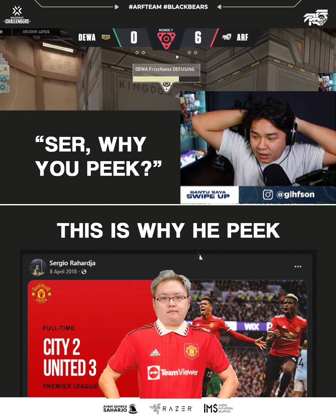 ARF TEAM on Twitter: "Why does he peek? This is why @GeneralSonCast 😉 https://t.co/4jpWQ6SZU0 ...