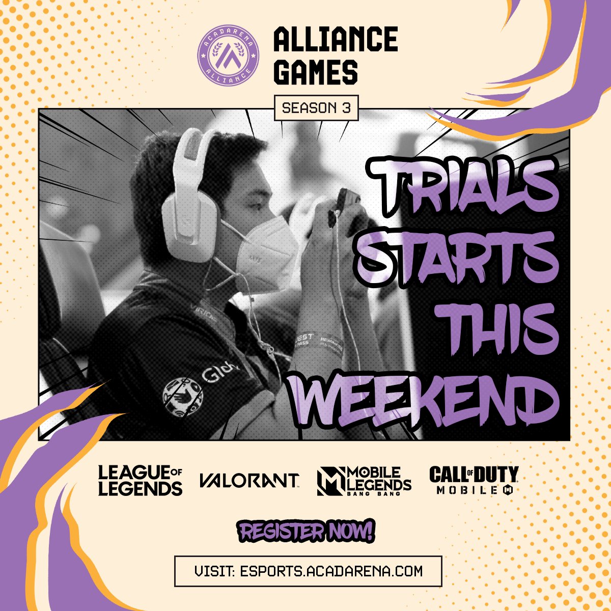 Alliance Games on Twitter: "📢📢📢 LAST CALL ALERT 📢📢📢 We're extending registrations until 11:59 PM ...