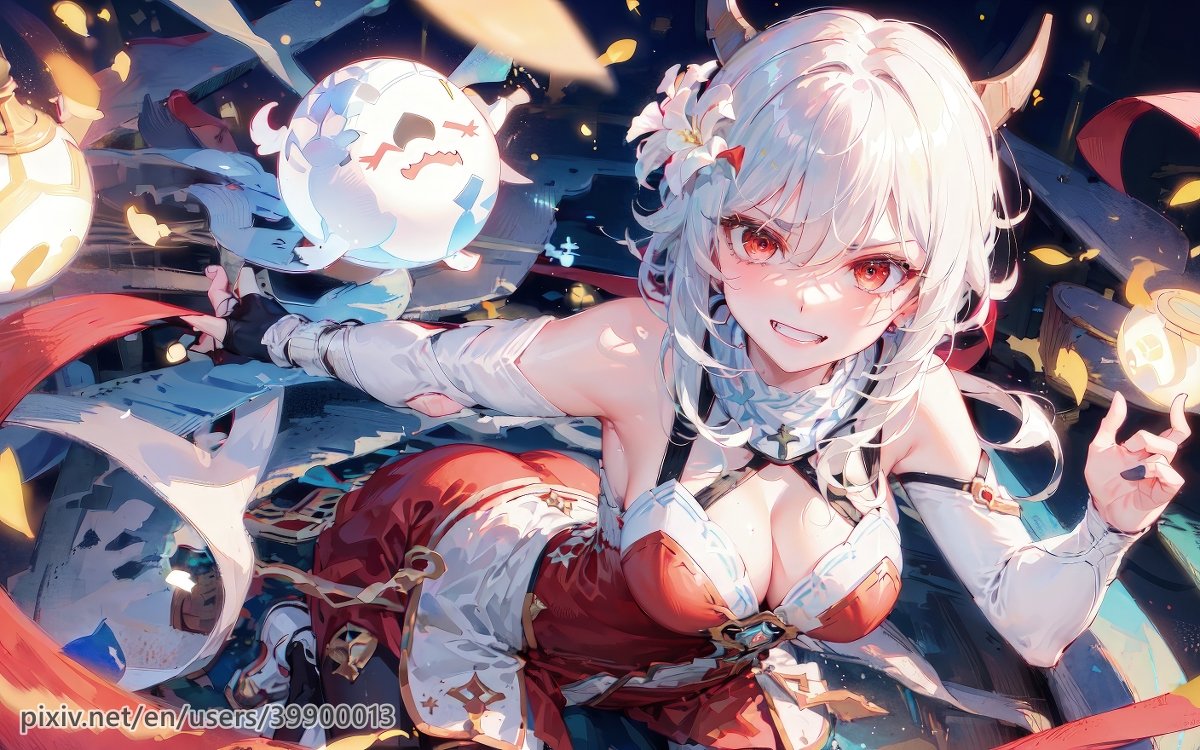 GenshinImpact FanArts on Twitter: "#GenshinImpact #原神イラスト #原神 #AI #蛍 #萤 Credits：http://Chibi.AI ...