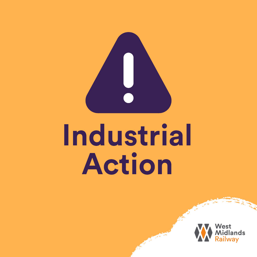 West Midlands Railway on Twitter: "⚠️ The RMT have announced industrial action on 16,18, 30 ...