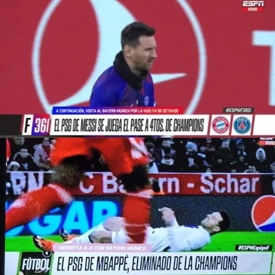 Insolite-Foot on Twitter: "1er titre par ESPN : Le PSG de Messi joue pour une place en quart de ...