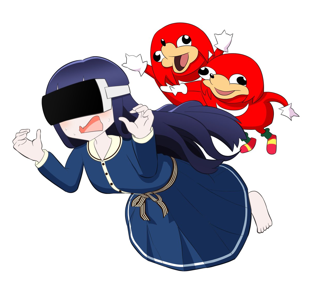 なんでも合同faなんでも合同午前の部、提供さんの「ガルバニーア」のvrをする海」akira隊長ちゃんエナドリ禁9日目のイラスト