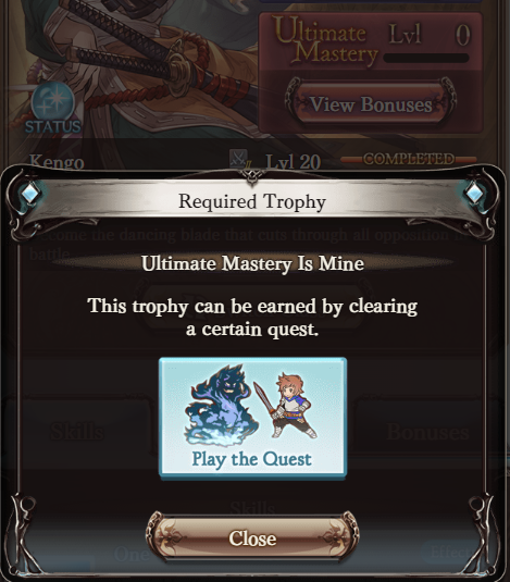 Granblue EN (Unofficial) on Twitter: "Unlocking Ultimate Mastery requires acquiring the Ultimate ...