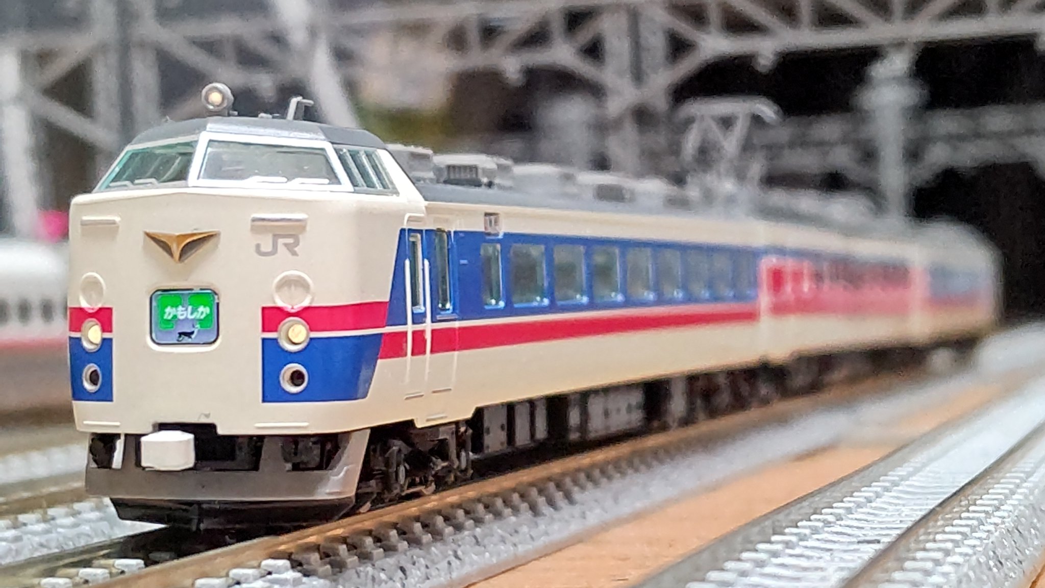 カププライバー🍀 on Twitter: "TOMIX 485系かもしか買ってきました！! 待ってた、本当に待ってた… TOMIXのハイグレードなかもしかです！!交換用HMは「つがる」です ...