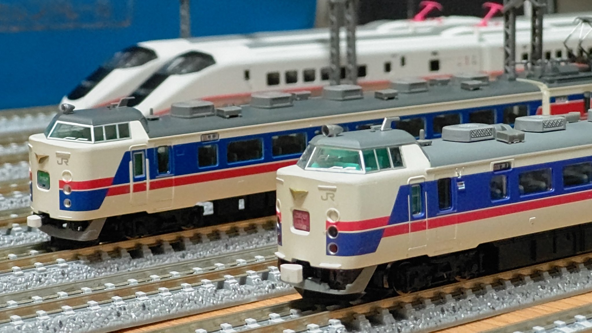 カププライバー🍀 on Twitter: "TOMIX 485系かもしか買ってきました！! 待ってた、本当に待ってた… TOMIXのハイグレードなかもしかです！!交換用HMは「つがる」です ...