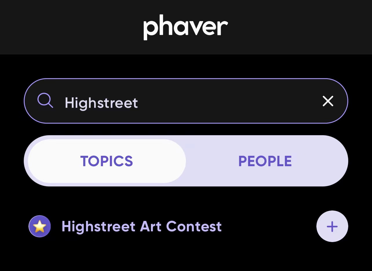 Highstreet on Twitter: "@phaverapp To participate: 1. Download Phaver app from the app store 2 ...