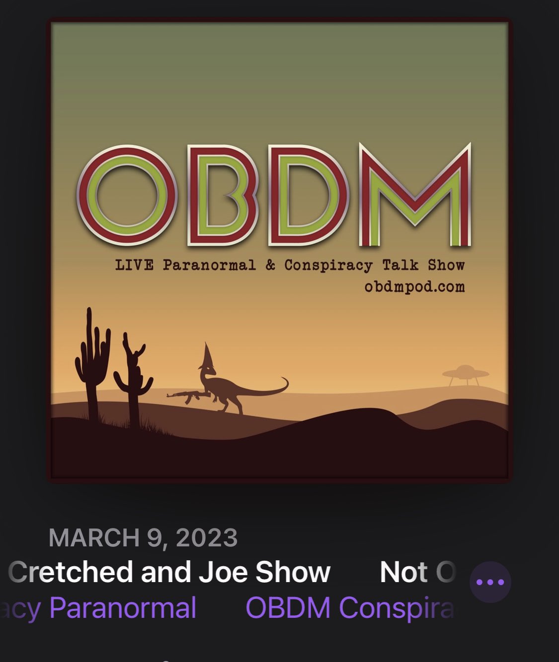 OBDM on Twitter: "Mike is on vacation but Cretched and Joe are doing shows on the 2nd feed https ...