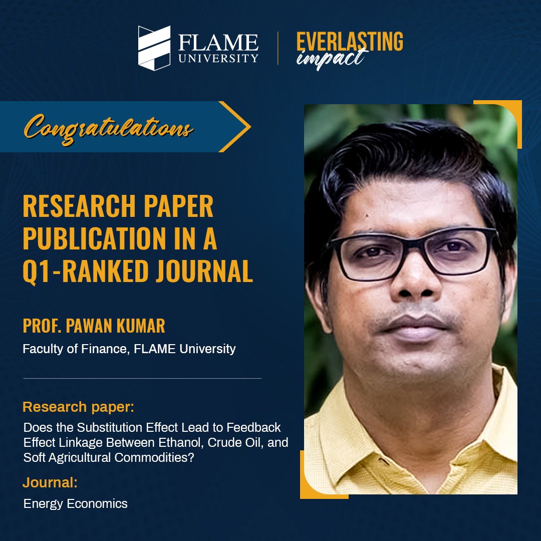 FLAME University on Twitter: "Congratulations to our amazing faculty members on their recent ...
