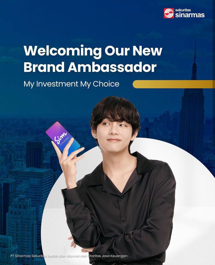 TAE GUIDE on Twitter: "[INFO] Sim Invest announces Taehyung as their newest Brand Ambassador ...