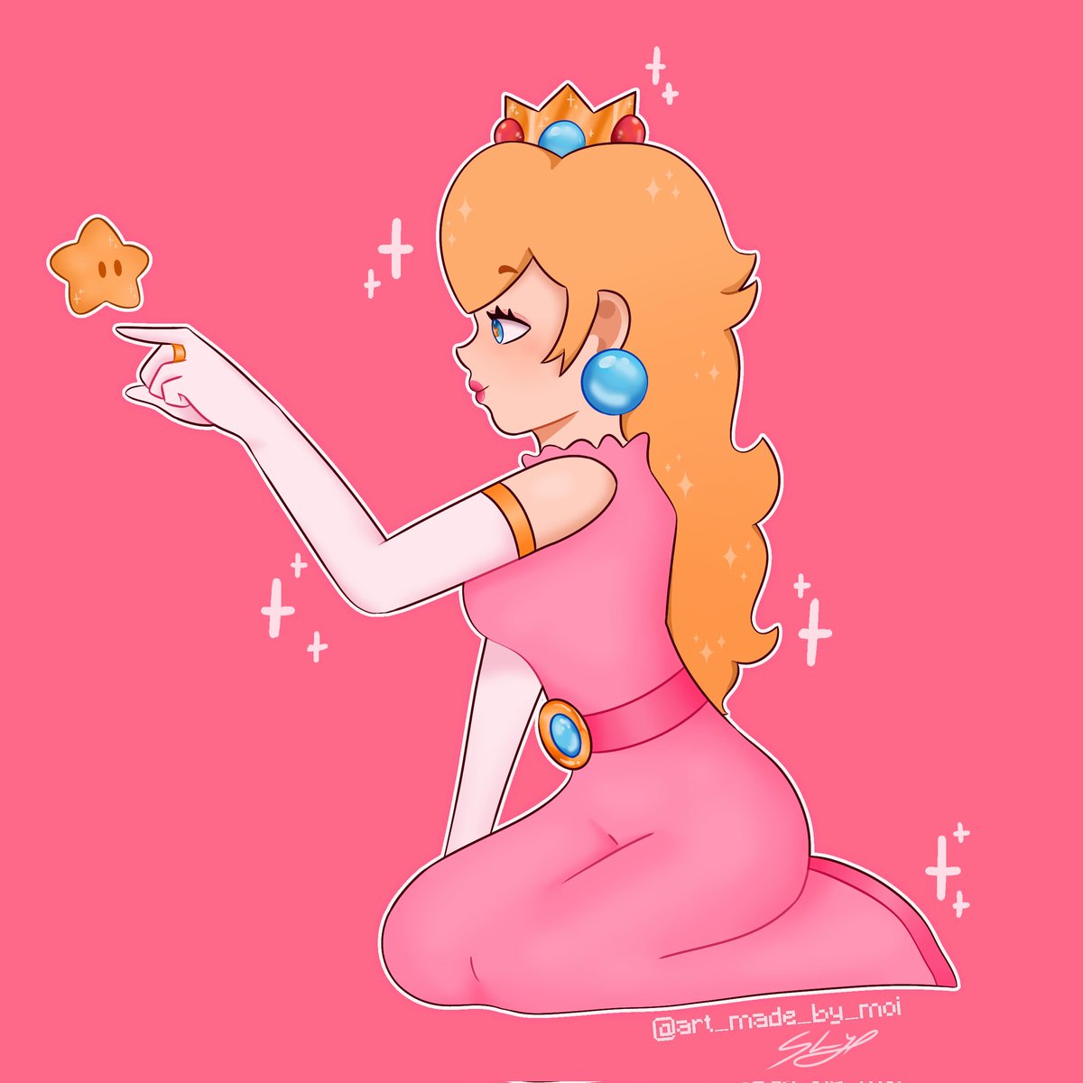 Princesspeachfanartのtwitterイラスト検索結果。