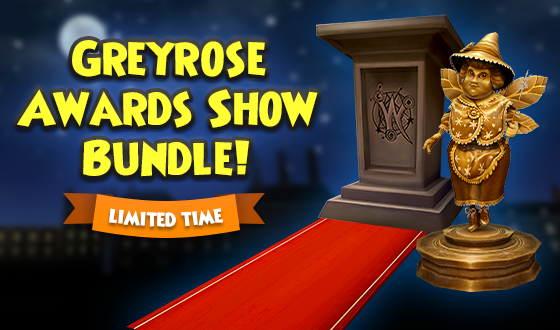 Wizard101 on Twitter: "You get an award, and you get an award! 🏆 The Greyrose Awards Show Bundle ...