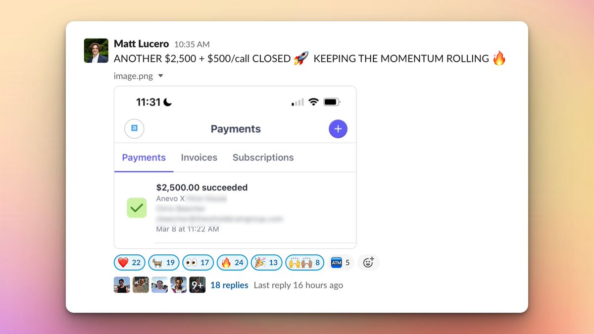 Cold Email Wizard 📩 on Twitter: "Would like you all to know that @MattLucero_ is unstoppable in ...