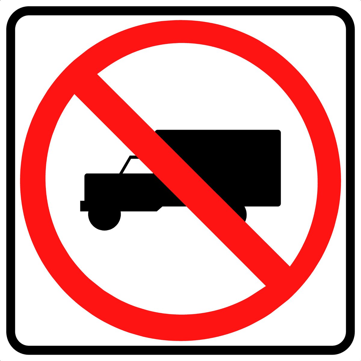 Mutcd Truck Traffic Signs Hot Sex Picture