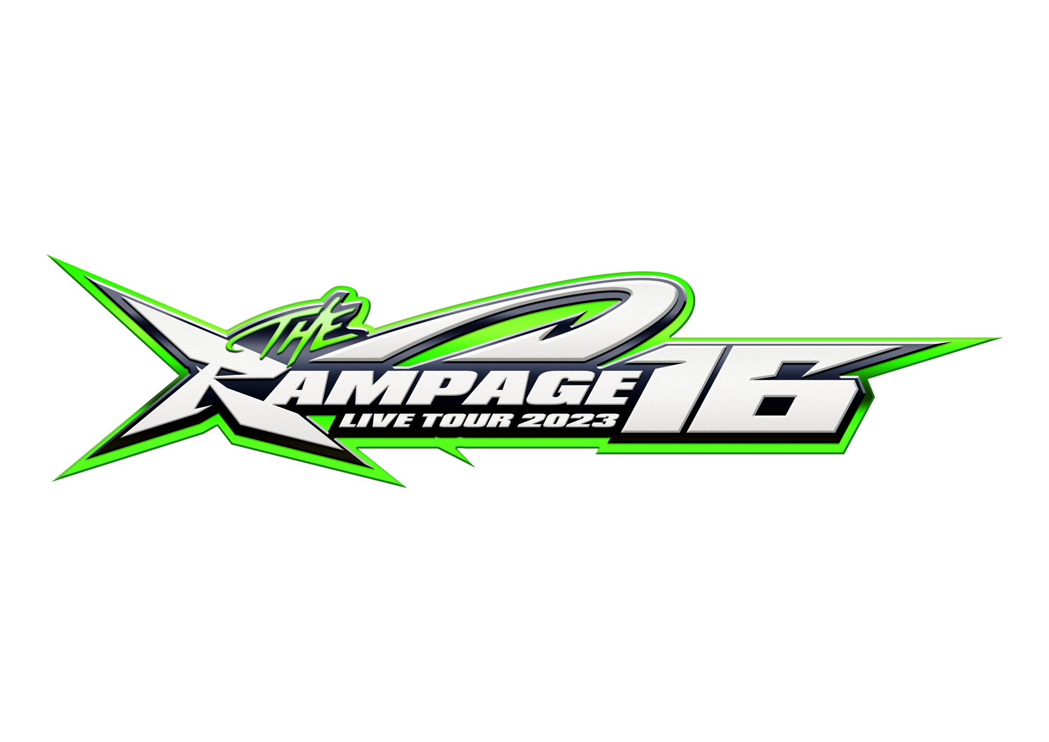 THE RAMPAGE OFFICIAL on Twitter: "#THERAMPAGE 𝐋𝐈𝐕𝐄 𝐓𝐎𝐔𝐑 𝟐𝟎𝟐𝟑 "𝟏𝟔" #sixteen ️‍🔥💨 ツアーロゴも解禁しました♻️💚 ...